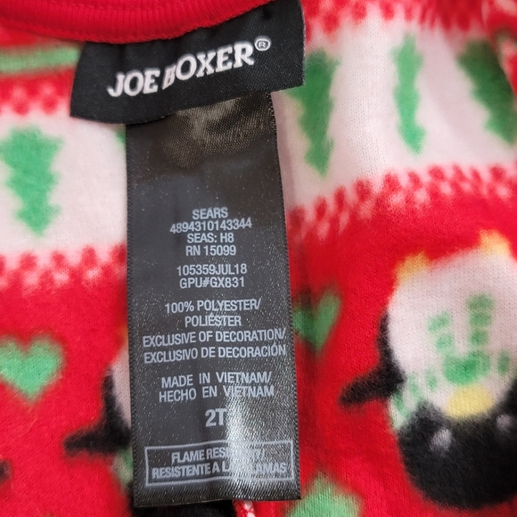 Joe Boxer | Pajamas | Joe Boxer Christmas Print Pajamas One Piece Suit ...